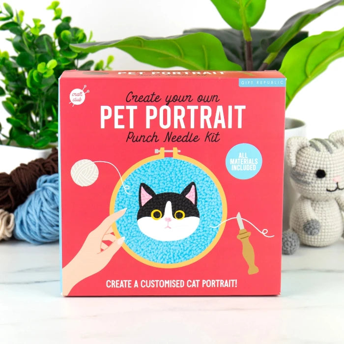 Cat Punch Needle Kit – Meow Town